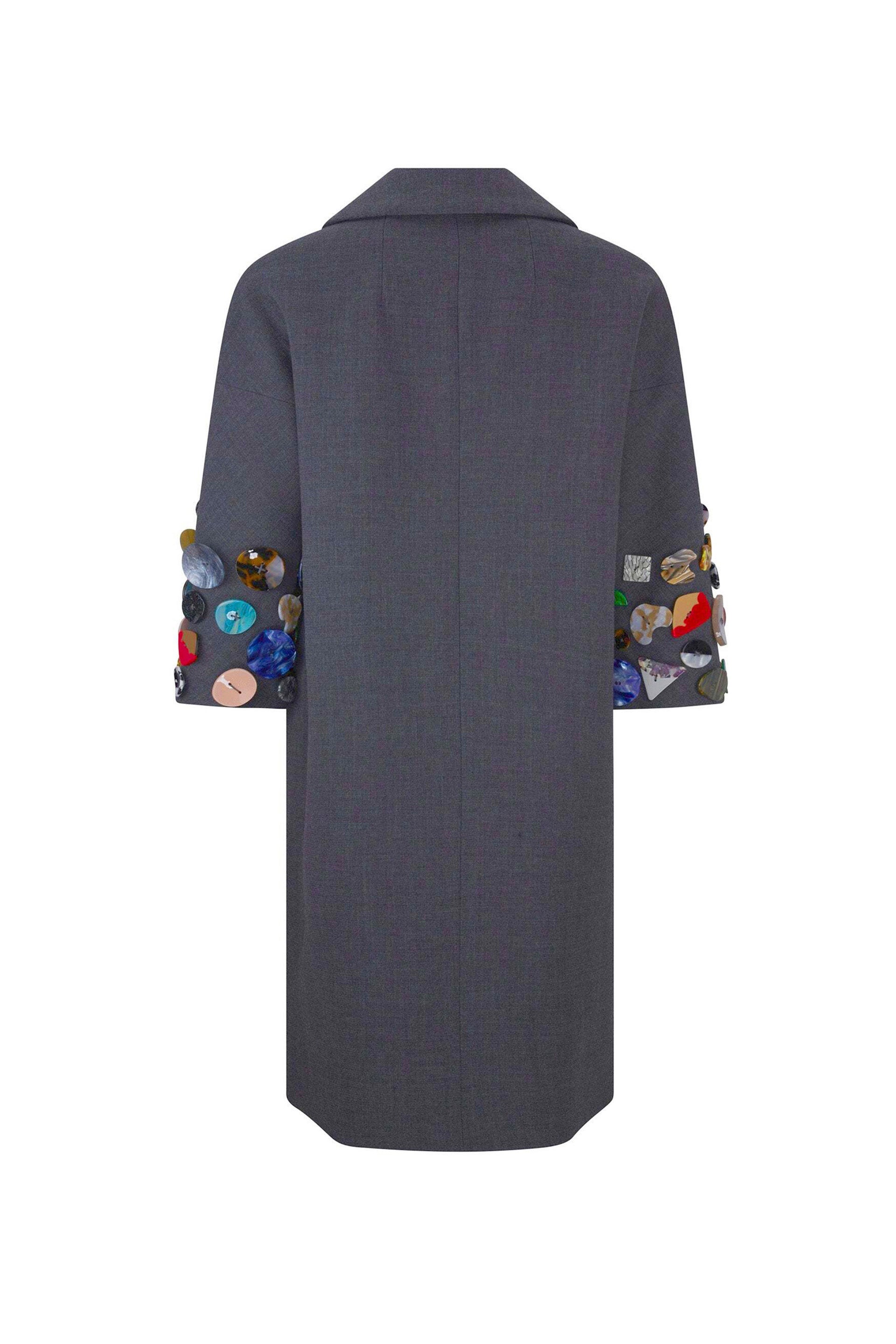 'MEMORY VASE' PATCH POCKET COAT – Libertine