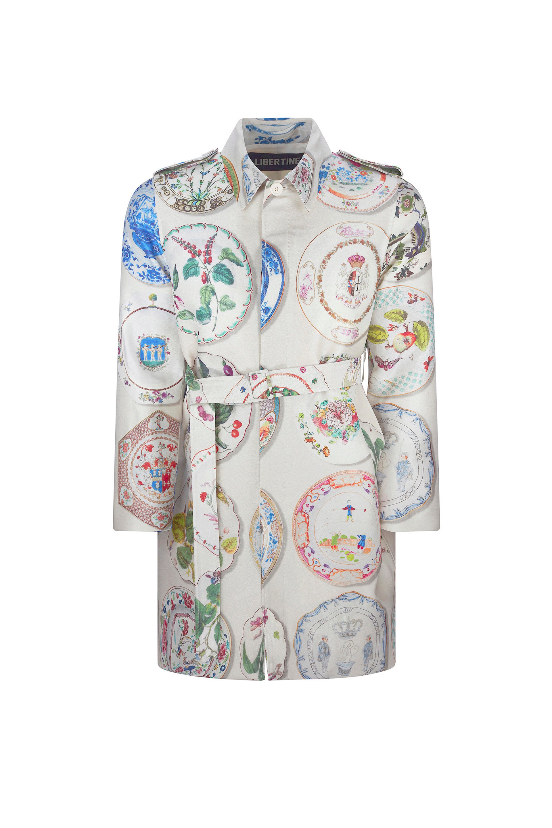 'CHELSEA PLATES' SIMPLE TRENCH – Libertine