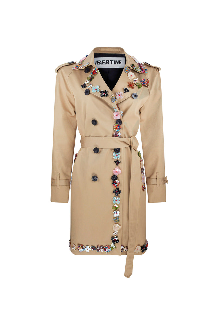 'BUTTON TOWN' TRENCH COAT – Libertine