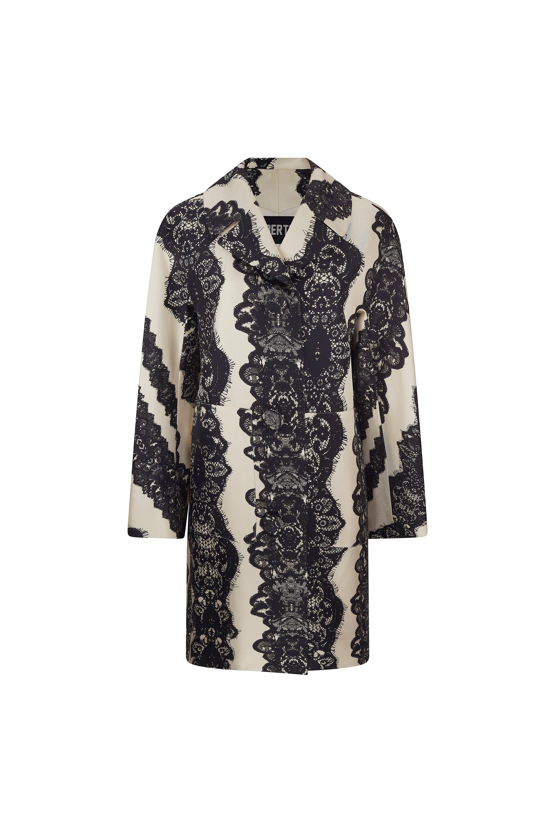 'VENETIAN LACE' L/S PATCH POCKET COAT – Libertine