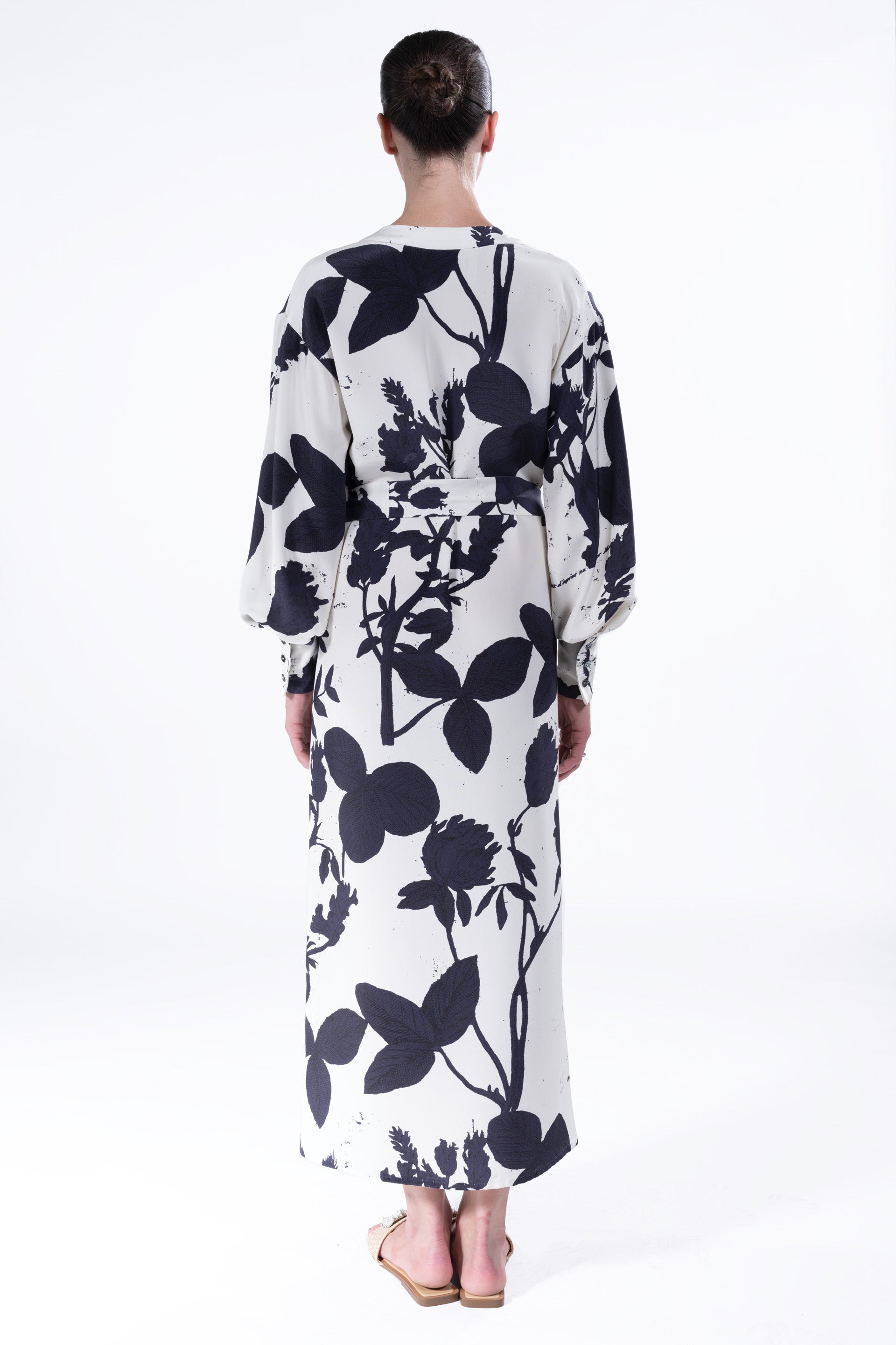 'CYANOTYPES' ROBE DRESS – Libertine