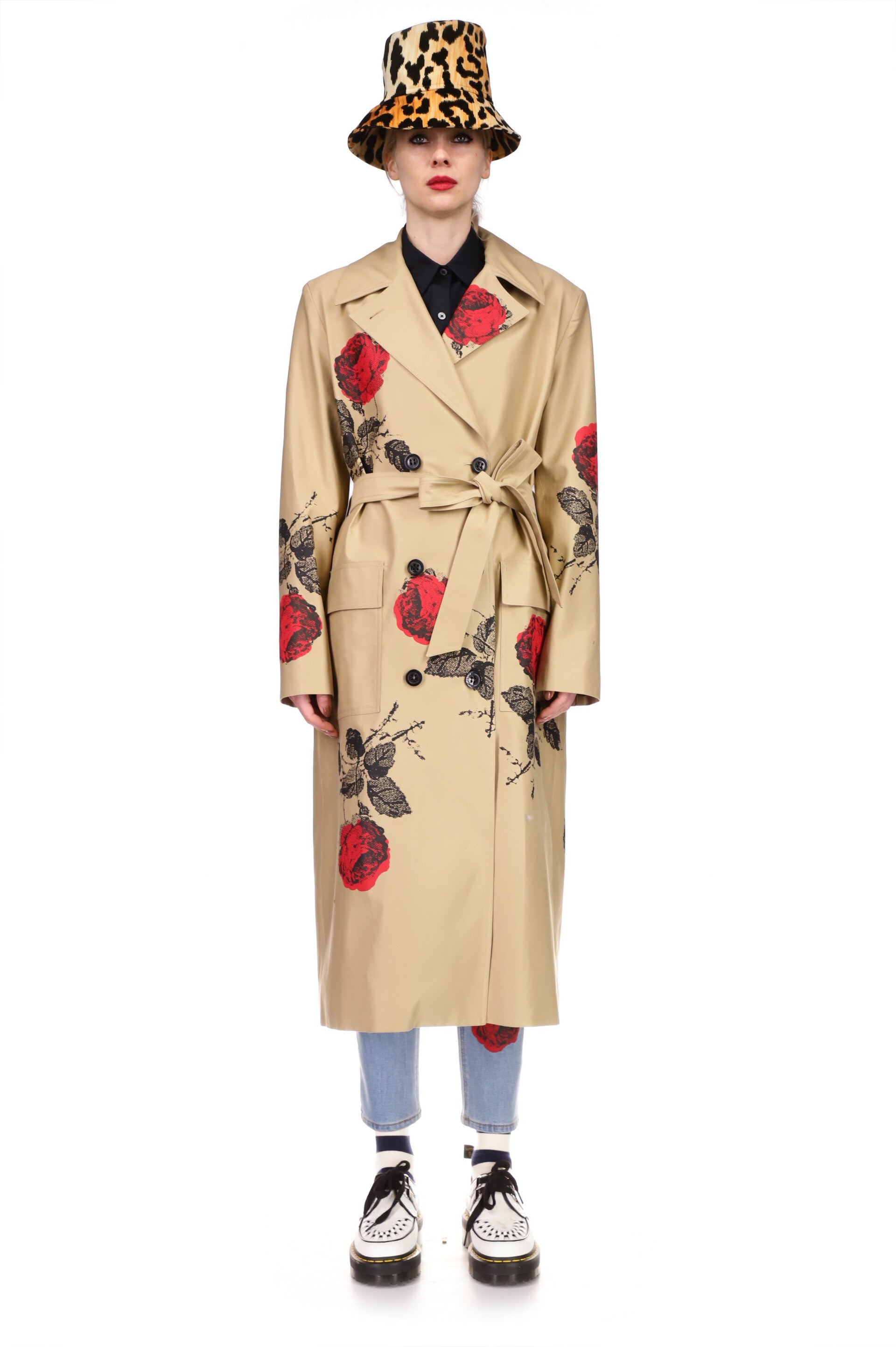 'STONE ROSES' LONG LEAN TRENCH – Libertine